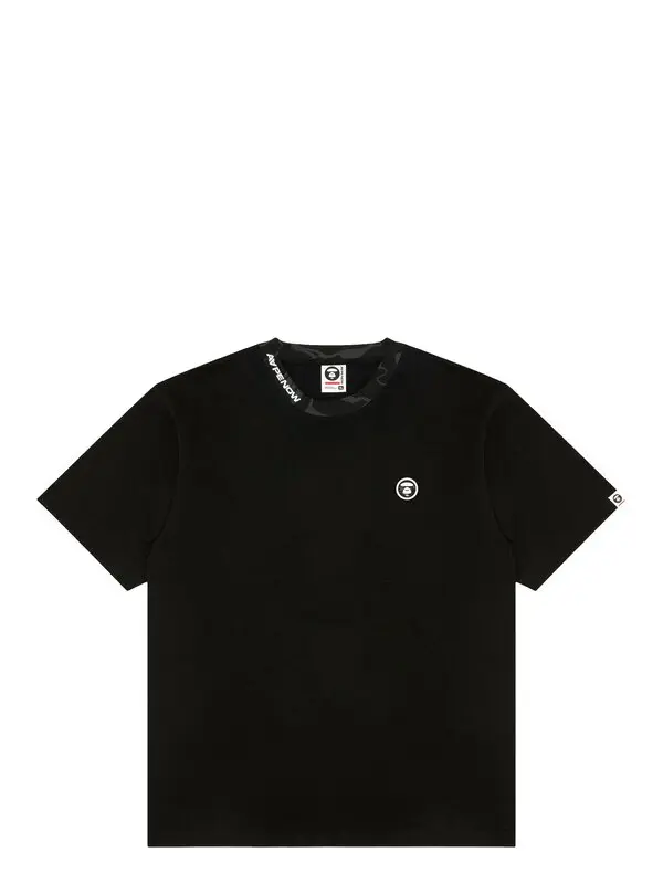 AAPE Now Moonface Logo Tee - Black