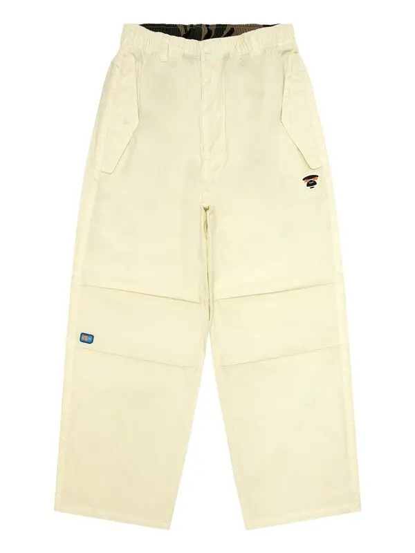 AAPE Unvs Moonface Pants - Cream