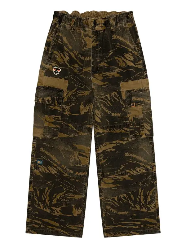 AAPE Unvs Camo Pants - Blue