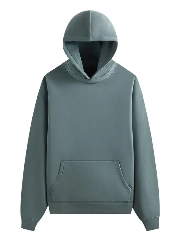 Kith 101 Plush Back Williams Ii Hoodie 'reef - Grey