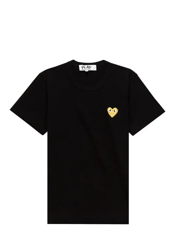 Play Comme Des Garcon Mini Heart Tee - Black