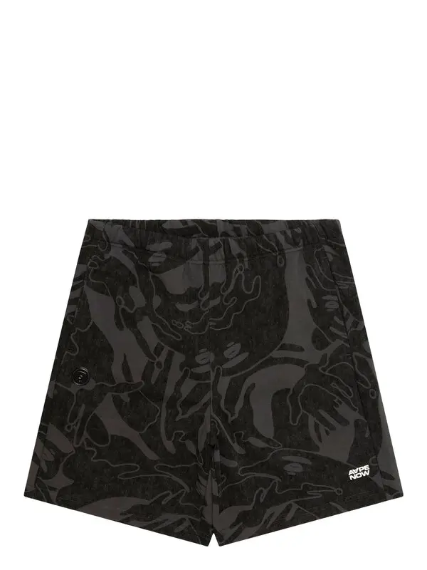 AAPE Camo Sweat Shorts - Grey