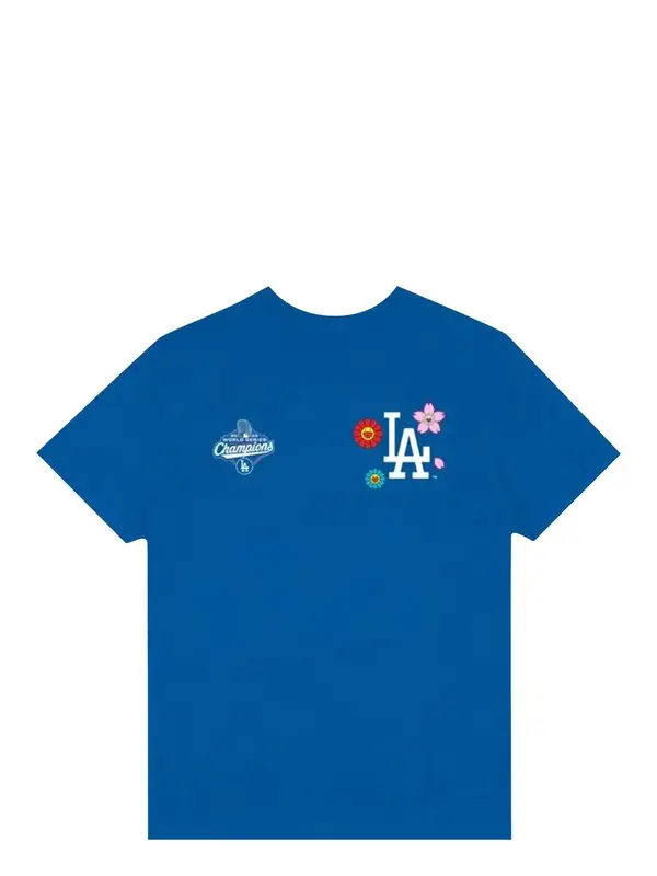 TAKASHI MURAKAMI X Los Angeles Dodgers World Series 2025 Champs Tee - Blue