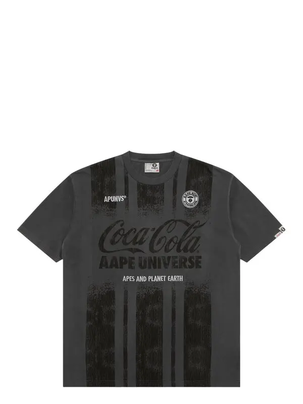 AAPE X Coca Cola Unvs Graphic Tee /light - Black