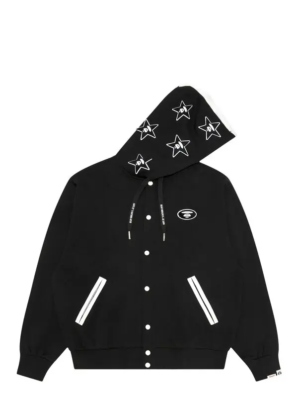 AAPE BY *A BATHING APE Hooded Jacket - Black