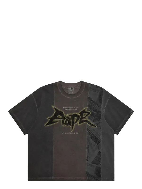 AAPE Logo Graphic Tee /light - Black