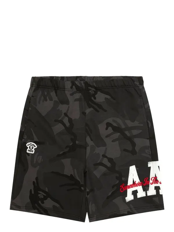 AAPE Basic Sweat Shorts - Black