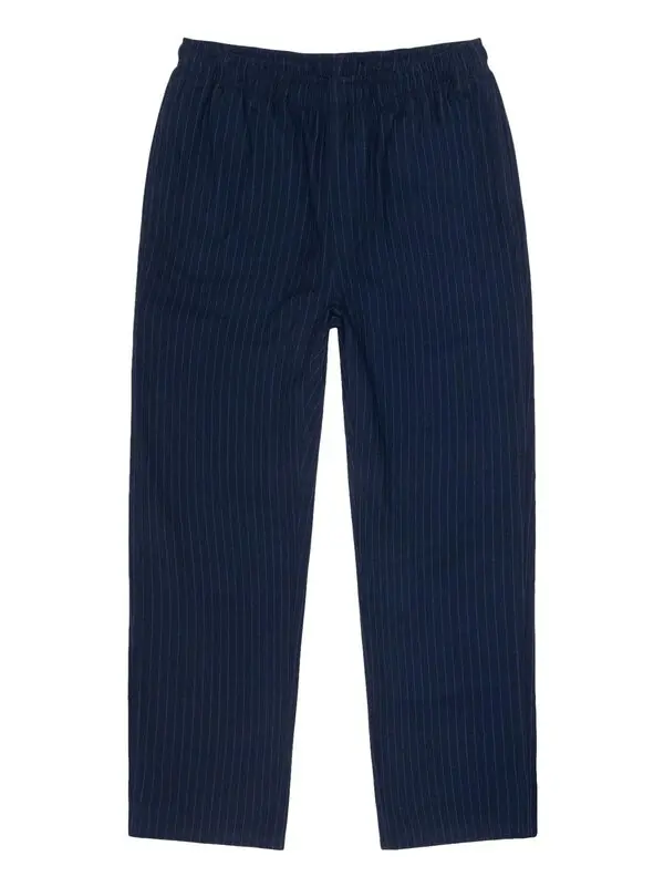 StÜssy Wool Stripe Beach Pant - Blue