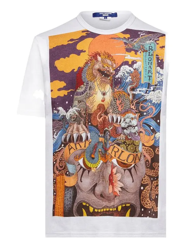 Junya Watanabe Graphic Print T-shirt - Multicolor