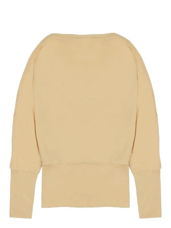 TOTEME Viscose Knit Top - Yellow