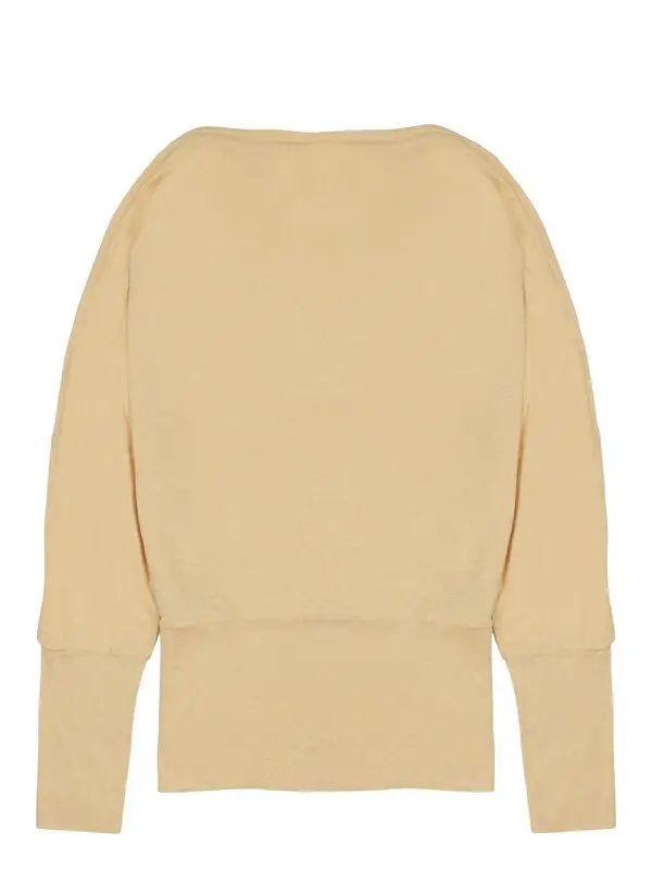 TOTEME Viscose Knit Top - Yellow
