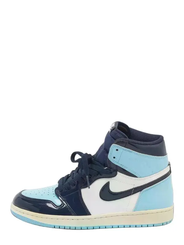 JORDAN Air 1 Retro Leather Sneakers - Blue