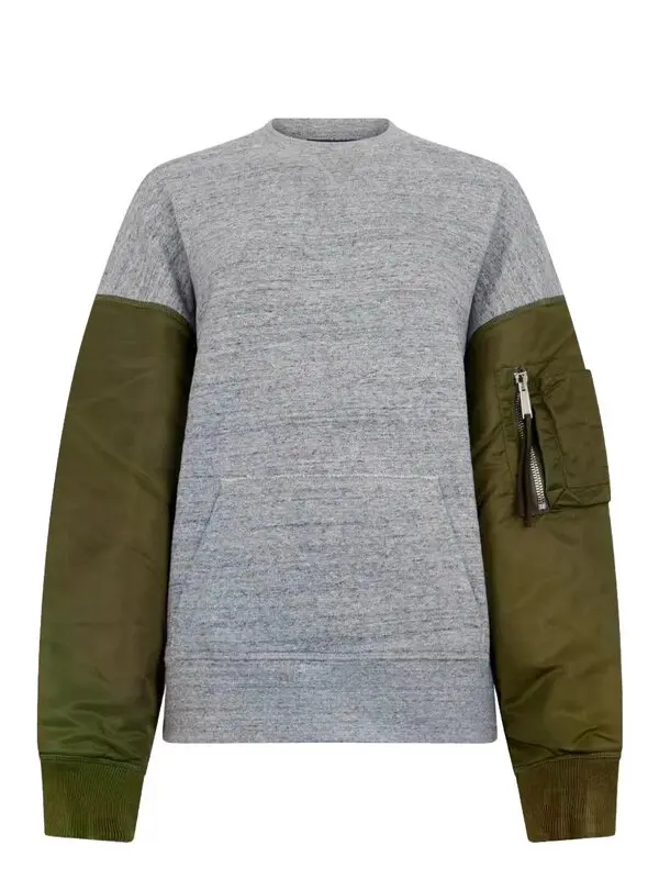 Dsquared2 Hybrid Melange Field-fit Crew-neck - Grey