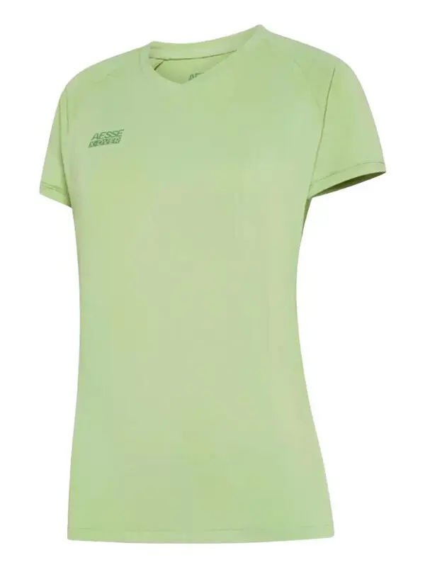 AESSE Raglan-sleeve Logo-print T-shirt - Green