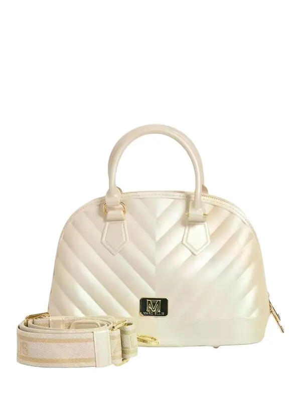MARC ELLIS Quilted Tote Bag - Neutrals