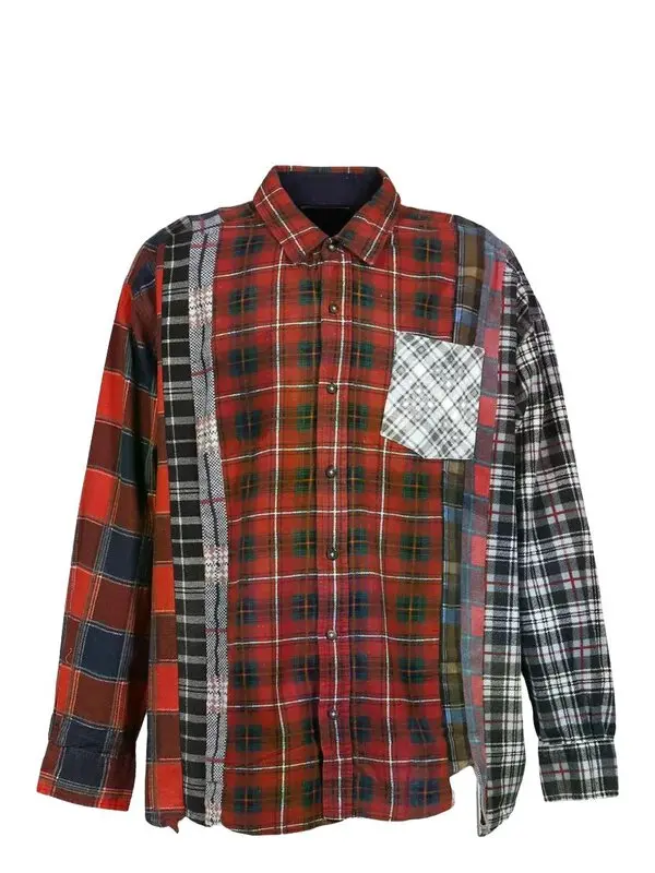 Needles Patchwork Shirt - Red