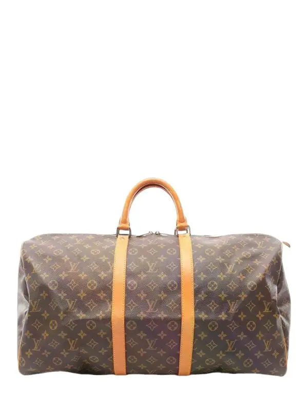 LOUIS VUITTON Monogram Travel Bag - Brown