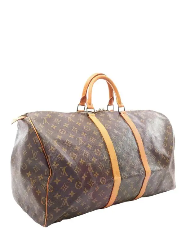 LOUIS VUITTON Monogram Travel Bag - Brown