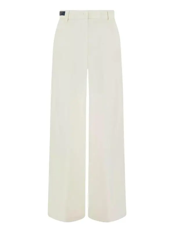 Paul & Shark X-soft Stretch-twill Palazzo Pants - Neutrals