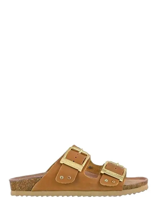 COLORS OF CALIFORNIA Slofi Flat Sandals - Brown