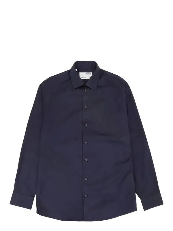 SELECTED Long-sleeve Shirt - Blue