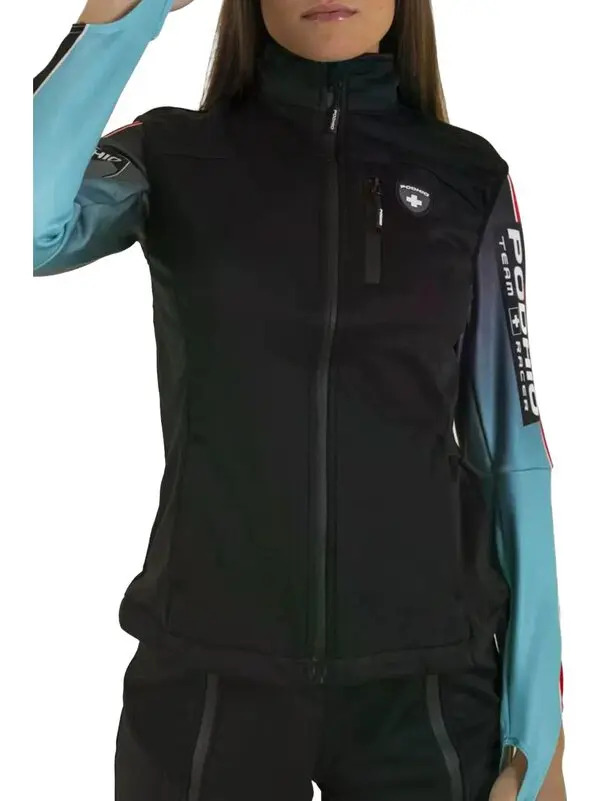 PODHIO Logo-patch Gilet - Black