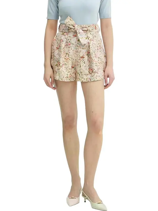 SILVIAN HEACH Floral-print Shorts - Pink