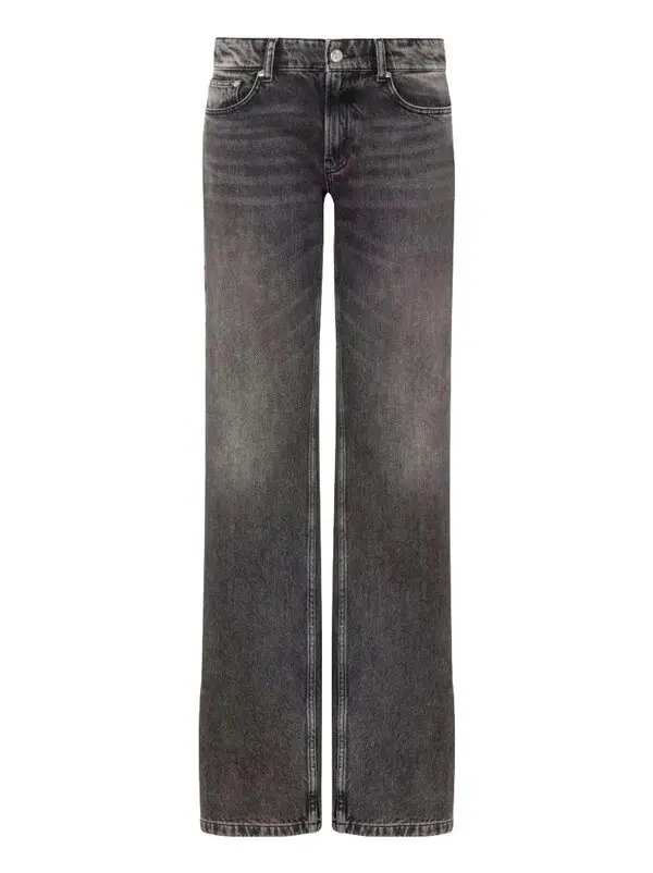 Moschino Logo-patch Jeans - Grey