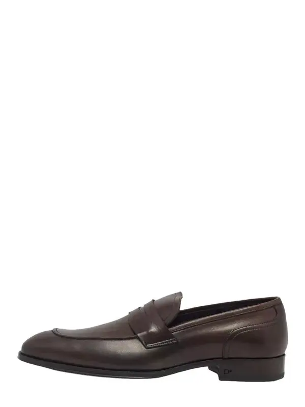 Dsquared2 Leather Loafers - Brown