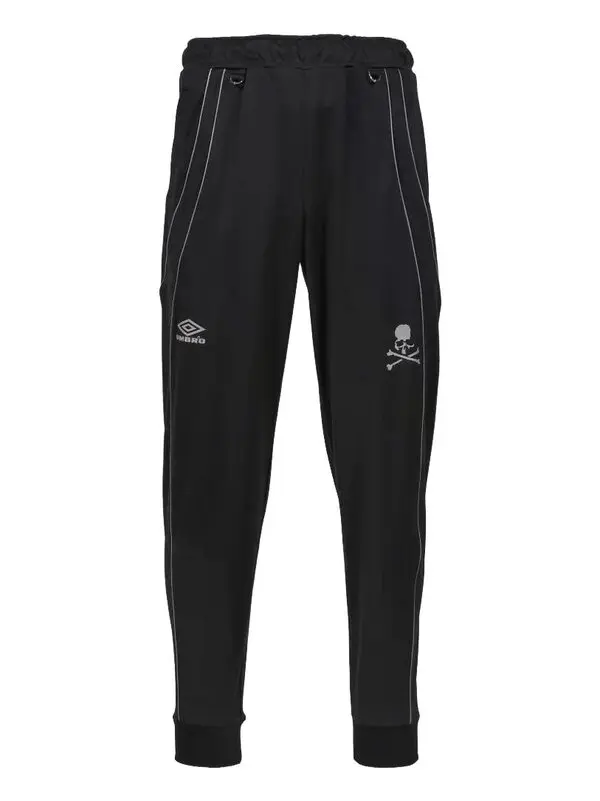 UMBRO X Martermind World Logo-print Tapered Track Pants - Black