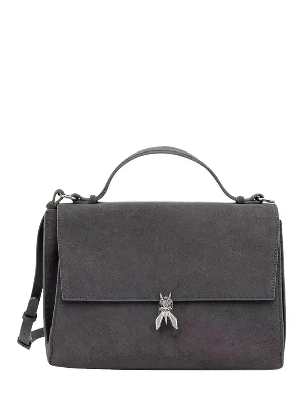 Patrizia Pepe Fly Plaque Tote Bag - Grey