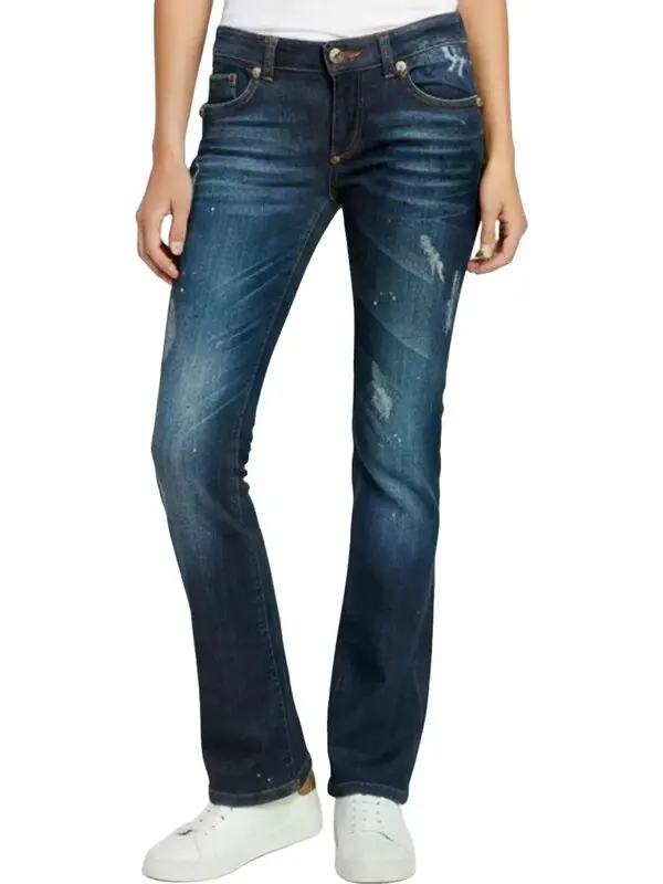Max Mara Texas Rock Straight-cut Jeans - Blue