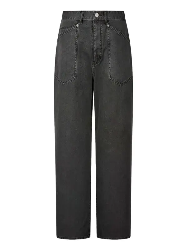 STUDIO TOMBOY Herringbone Carpenter Jeans - Grey