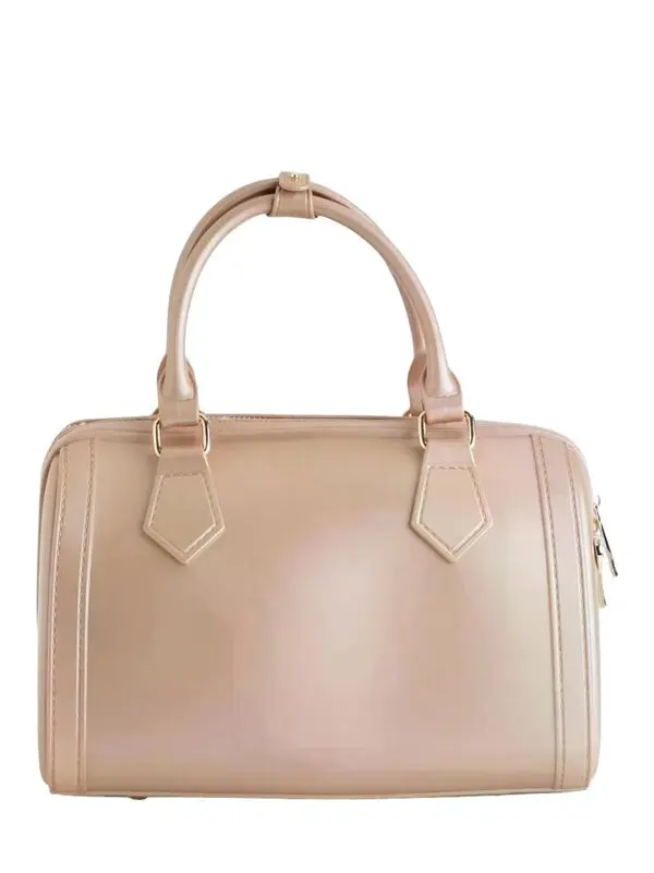 MARC ELLIS Flat Estrella L Logo-plaque Tote Bag - Neutrals