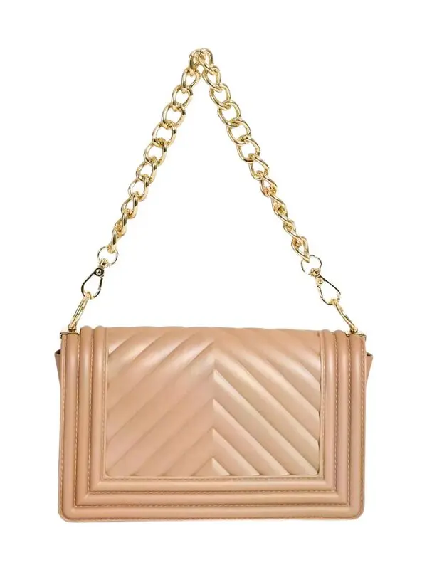 MARC ELLIS Quilted Shoulder Bag - Neutrals