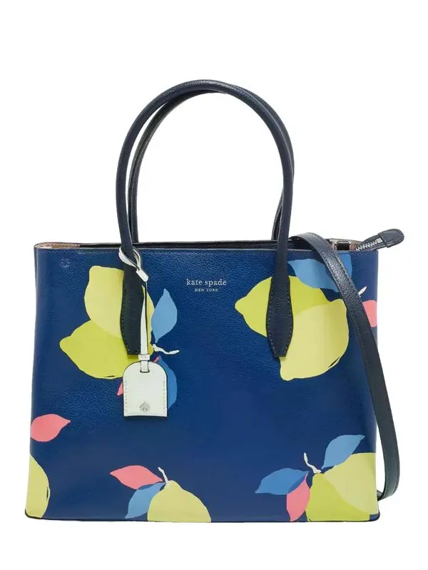 Michael Kors Eva Lemon Zest Tote Bag - Blue