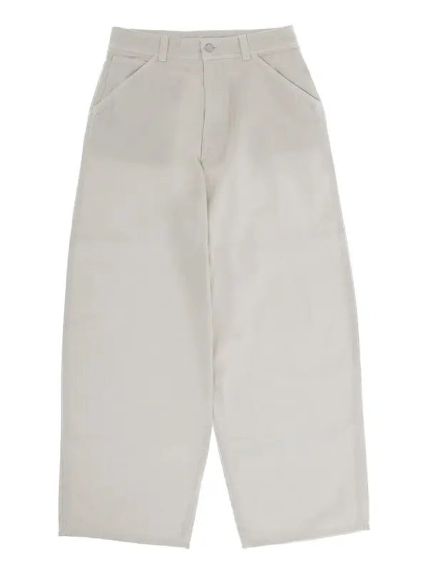 LEMAIRE Cotton Pants - Cream