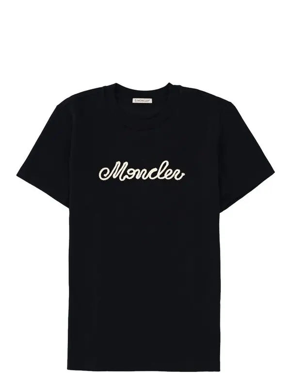 Moncler Logo T-shirt - Blue