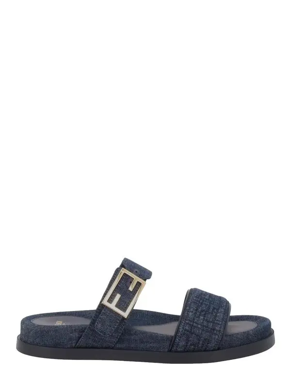 Fendi Feel Sandals - Blue