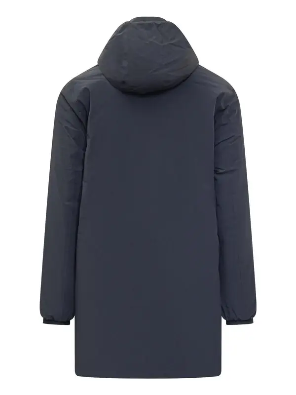 K-WAY Hooded Insulated Jacket - Blue Depth