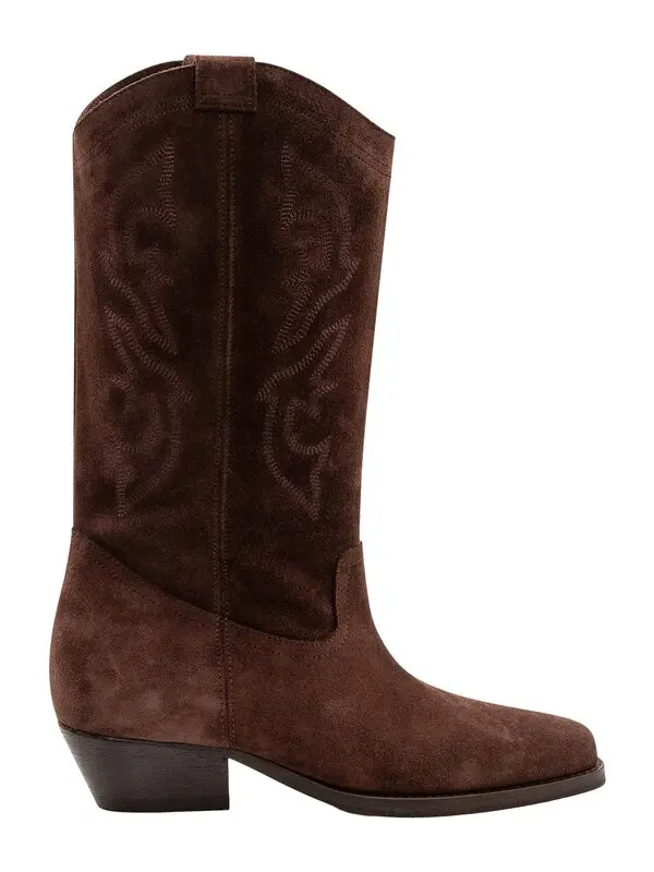 Ba&sh Claurys Boots - Chocolat
