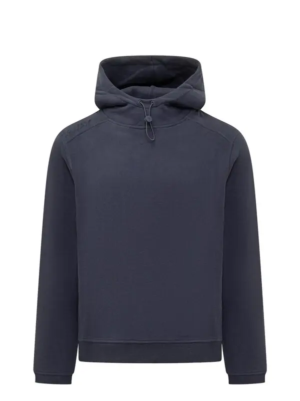 K-WAY Hooded Sweatshirt - Blue Depth