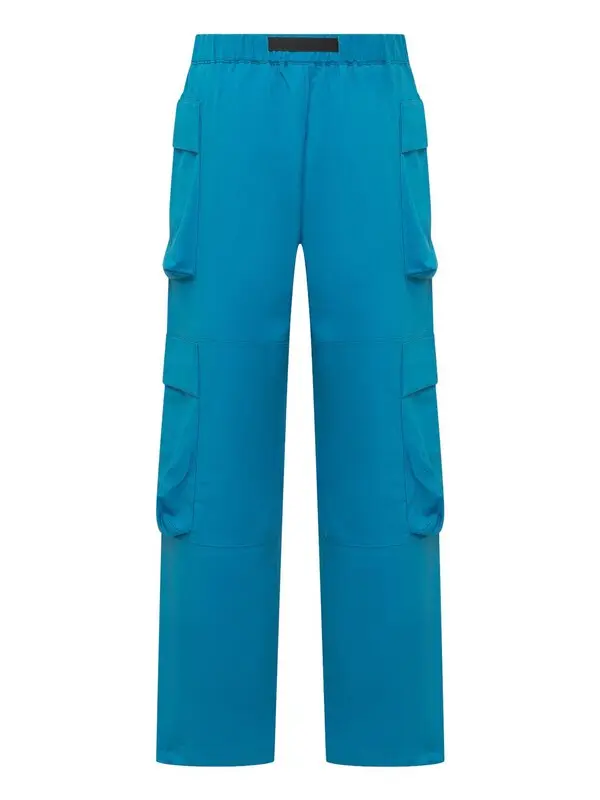 BONSAI Double Cargo Trousers - Azure