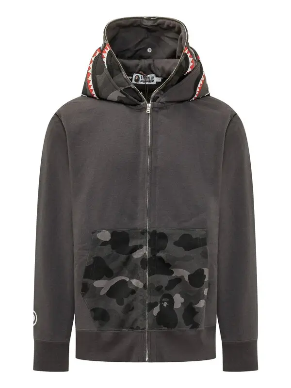 A BATHING APE Camouflage Hoodie - Black