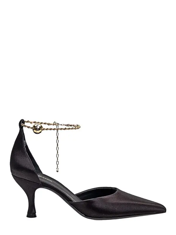 FERRAGAMO Catena Detail Décollet - Nero