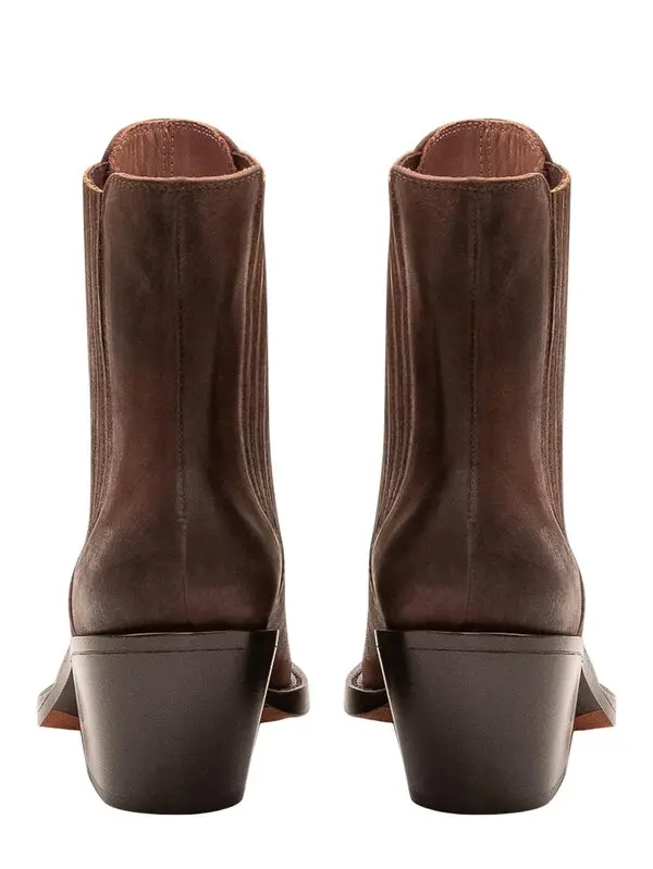 Paris Texas Dallas Ankle Boot 60 - Ebano