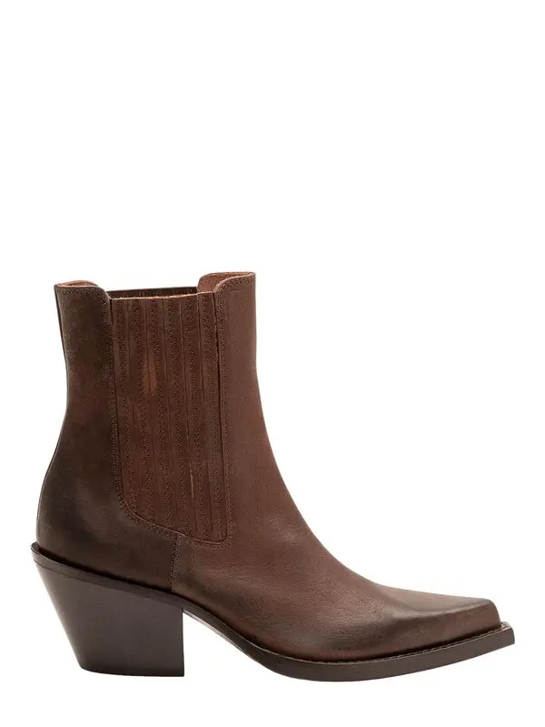 Paris Texas Dallas Ankle Boot 60 - Ebano