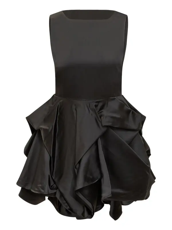 JW Anderson Mini Suit Bustier - Black