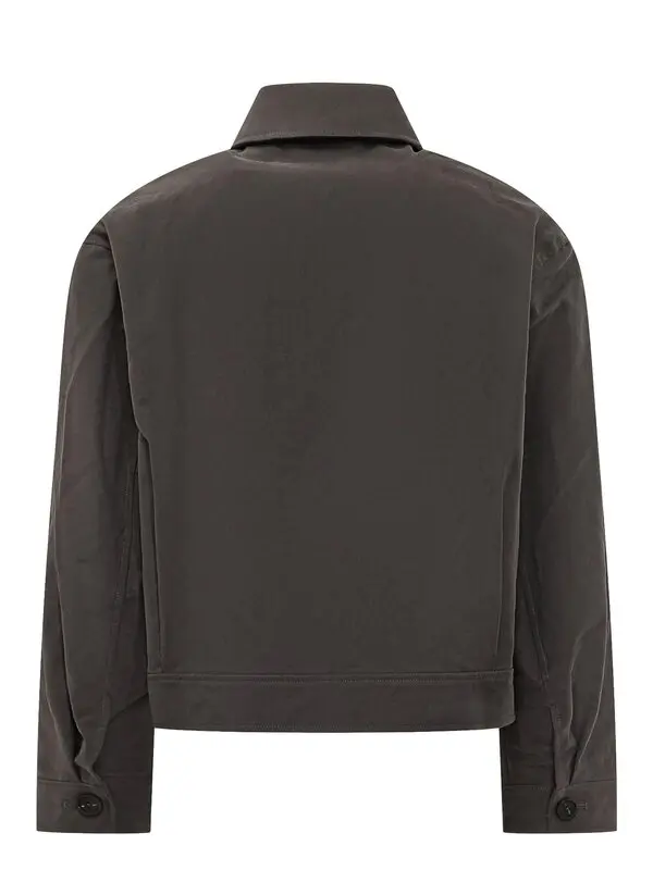 Studio Nicholson Cropped Overshirt Jacket - Ore