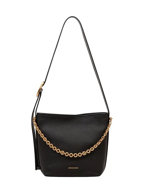 Michael Kors Saffiano Bucket Bag - Black